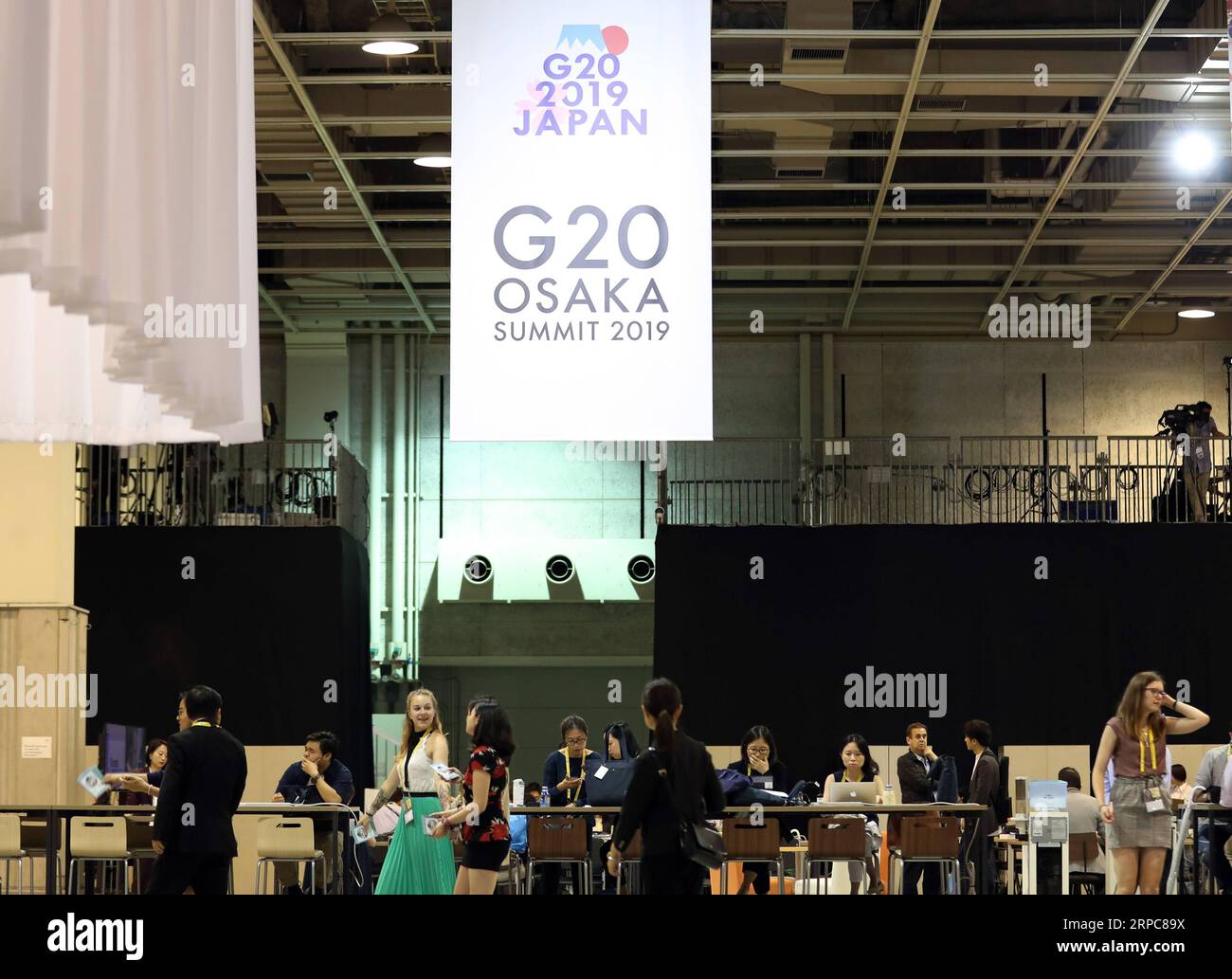 Japan osaka g20 media hi-res stock photography and images - Alamy
