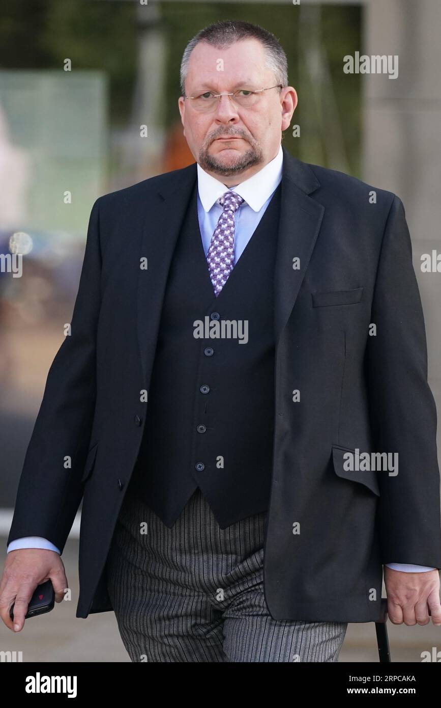 Tony Graham KC outside the High Court in Livingston, where Connor ...