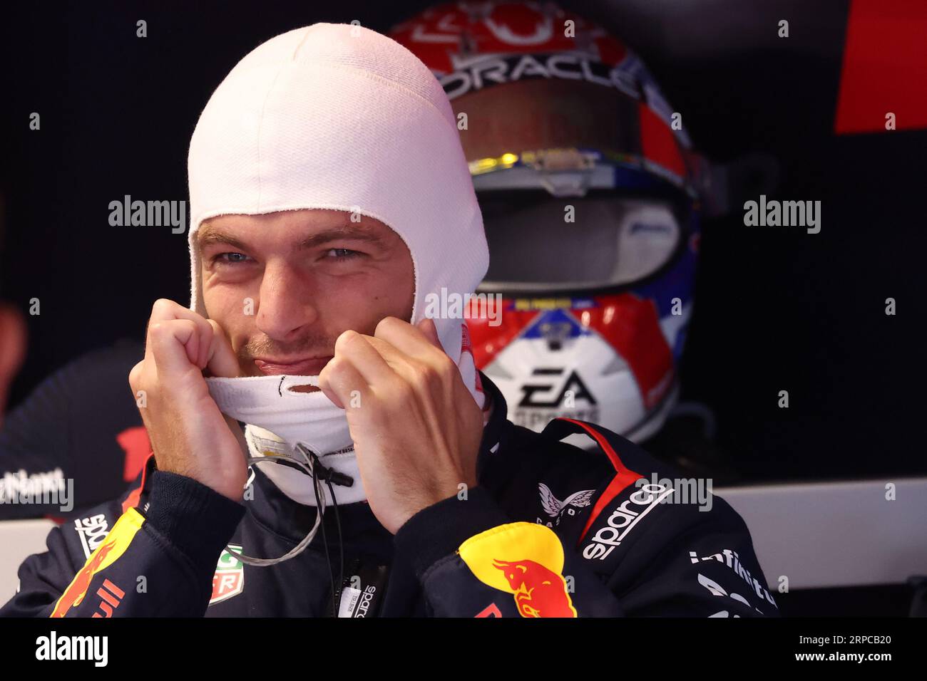 Monza, Italy. 03rd Sep, 2023. Max Verstappen of Red Bull Racing in the ...