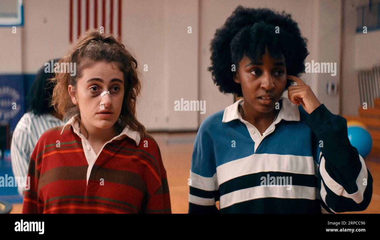 RACHEL SENNOTT and AYO EDEBIRI in BOTTOMS (2023), directed by EMMA ...