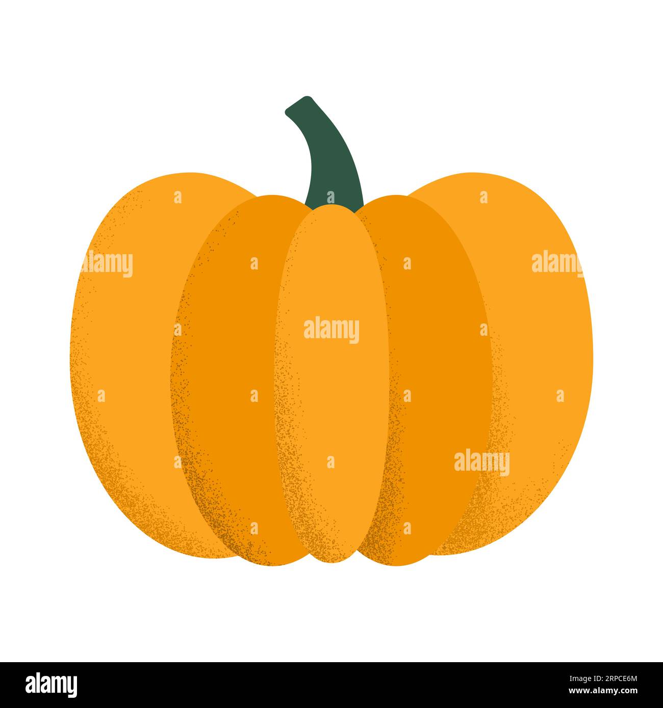 orange pumpkin with grain shadow Stock Vector Image & Art - Alamy