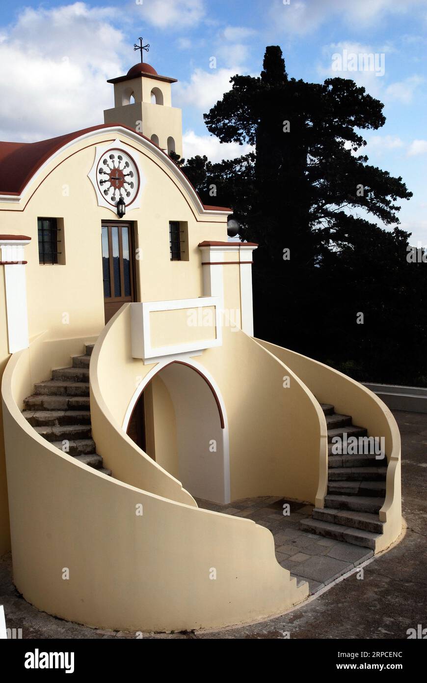 Greece, Rhodes island Monolithos traditional village Stock Photo - Alamy