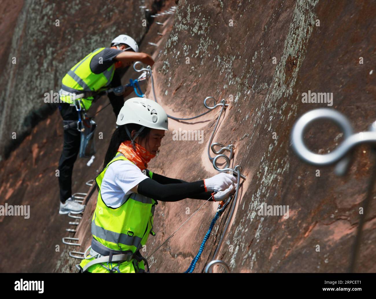 Rock climbing equipments hi-res stock photography and images - Alamy