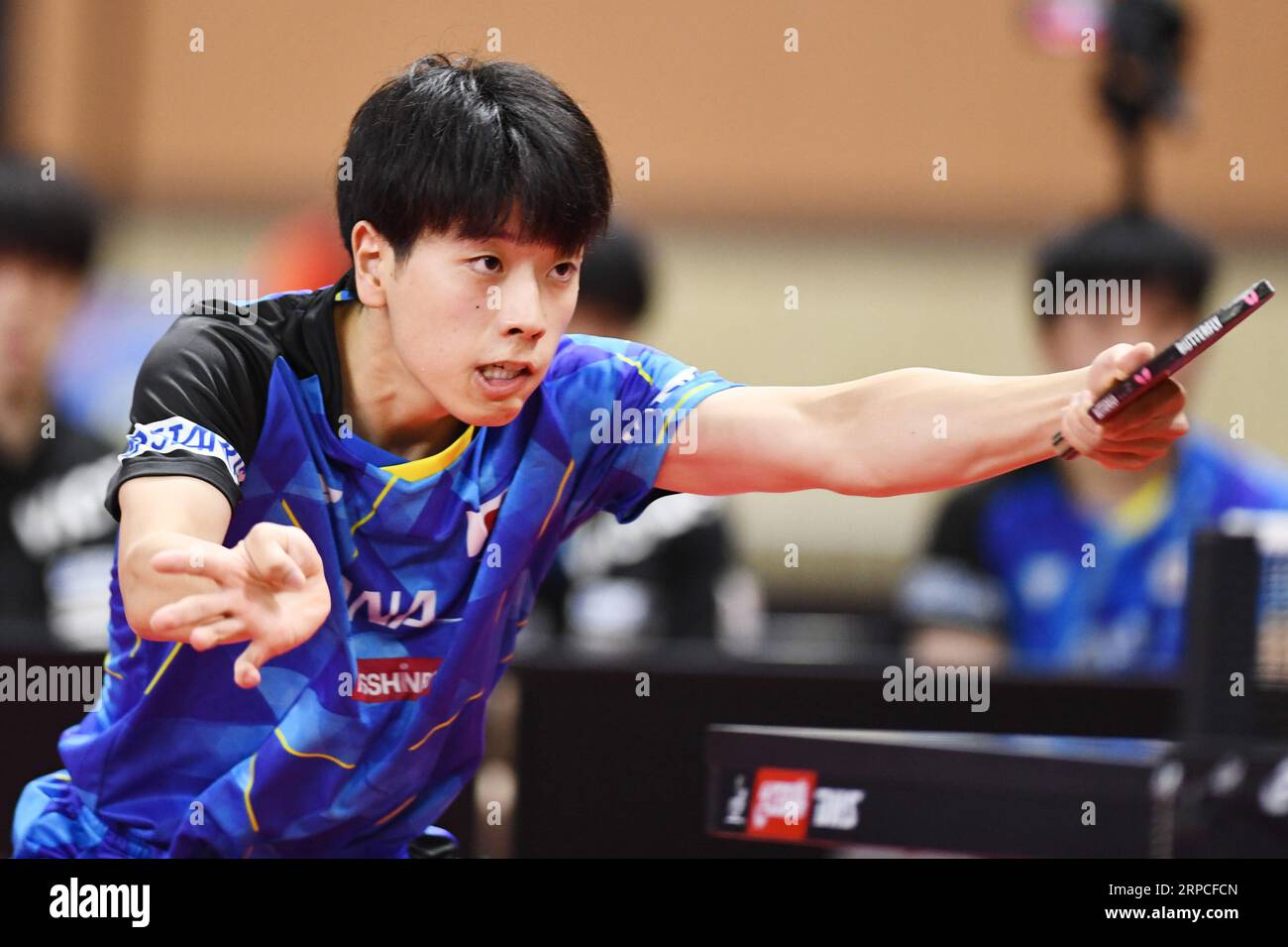Pyeongchang, Republic of Korea. 4th Sep, 2023. Hiroto Shinozuka (JPN) Table Tennis : 2023 Asian ...