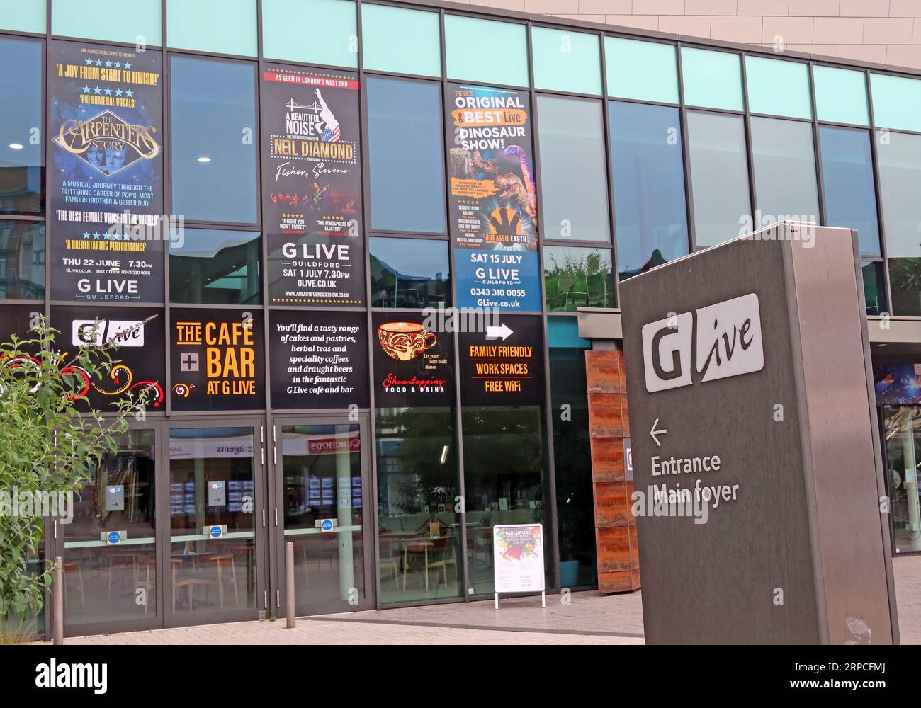 The G-live venue & arts centre - London Rd, Guildford, Surrey, England ...
