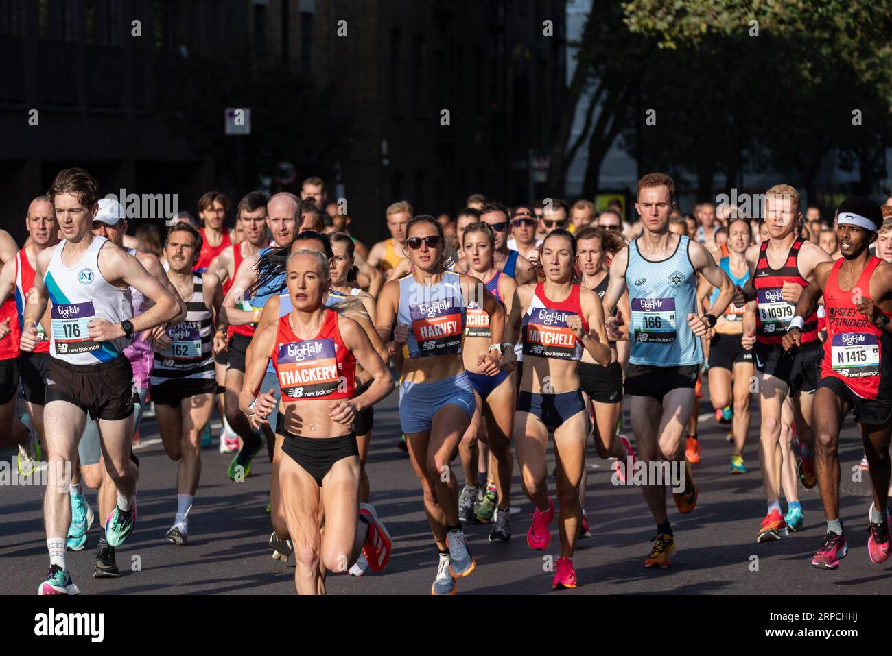 Elite athletes and club runners competing in The Big Half, half ...