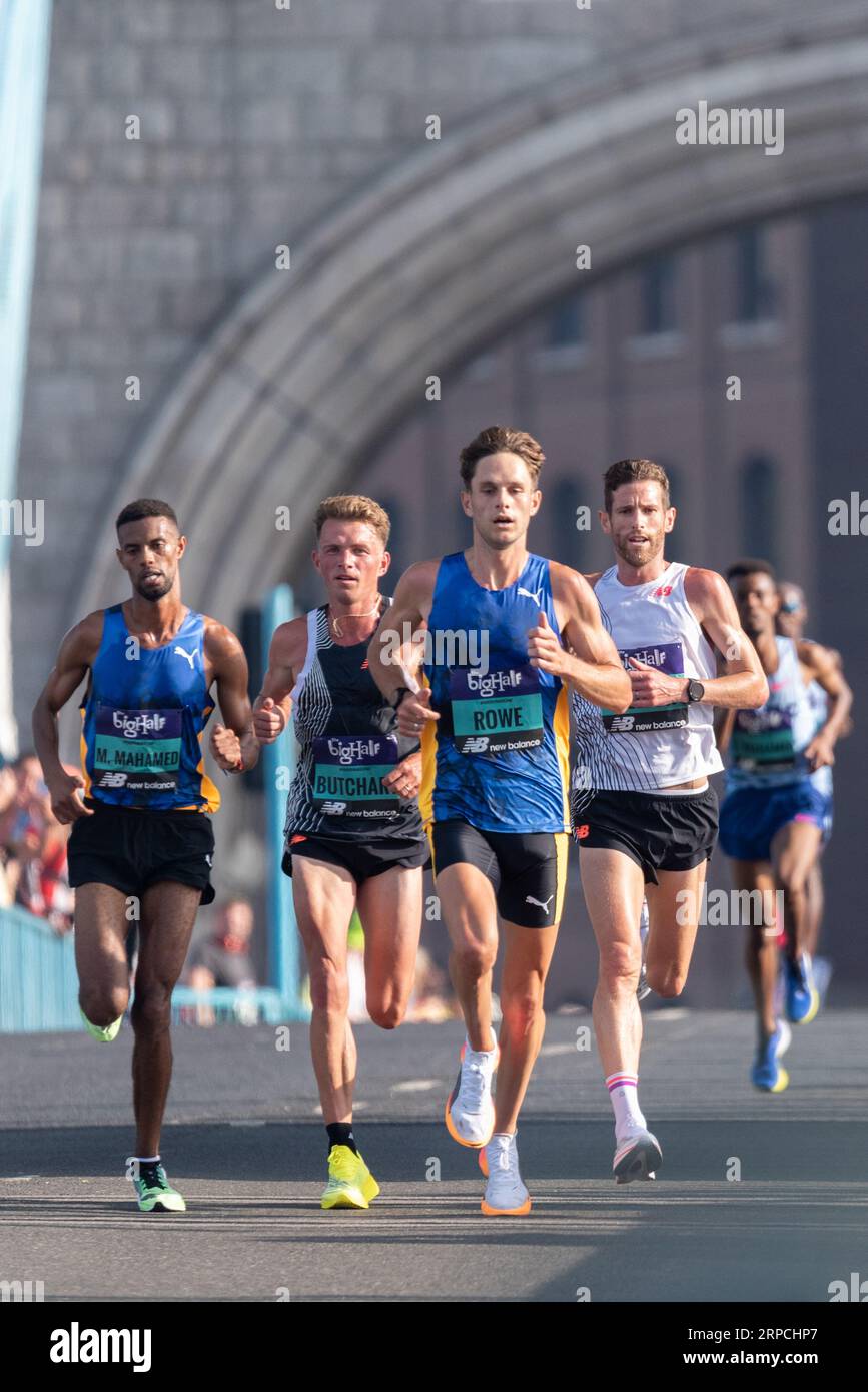 Jack Rowe, Andrew Butchart, Jonny Mellor, Mahamed Mahamed competing in ...