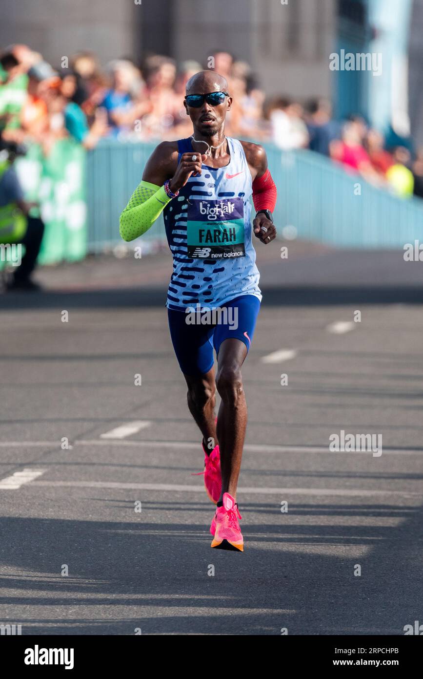 Mo farah distance running great britain hi-res stock photography and ...