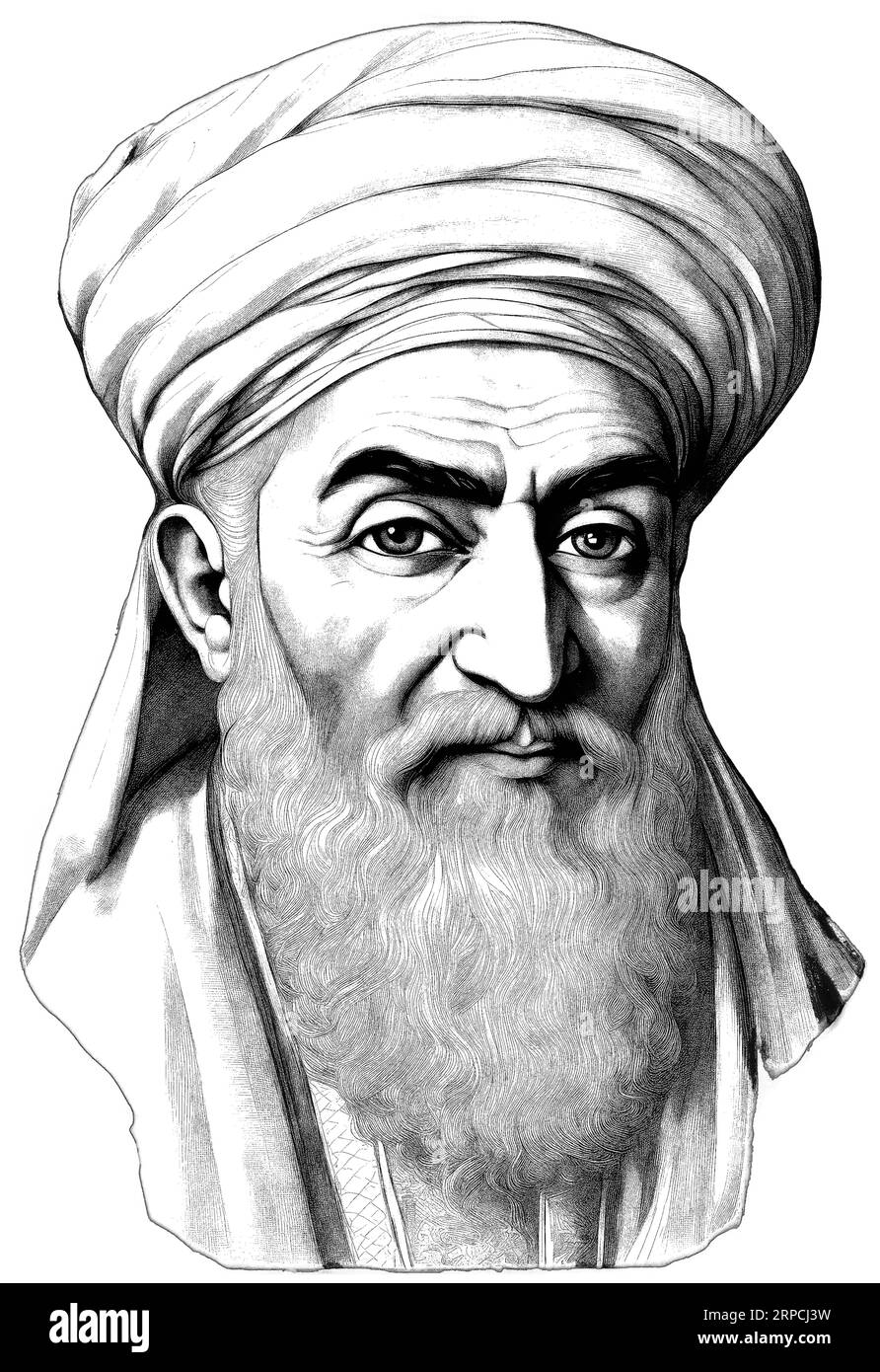Al-Khwarizmi Was a Pioneer in Algebra, Astronomy, and Math Stock Vector ...