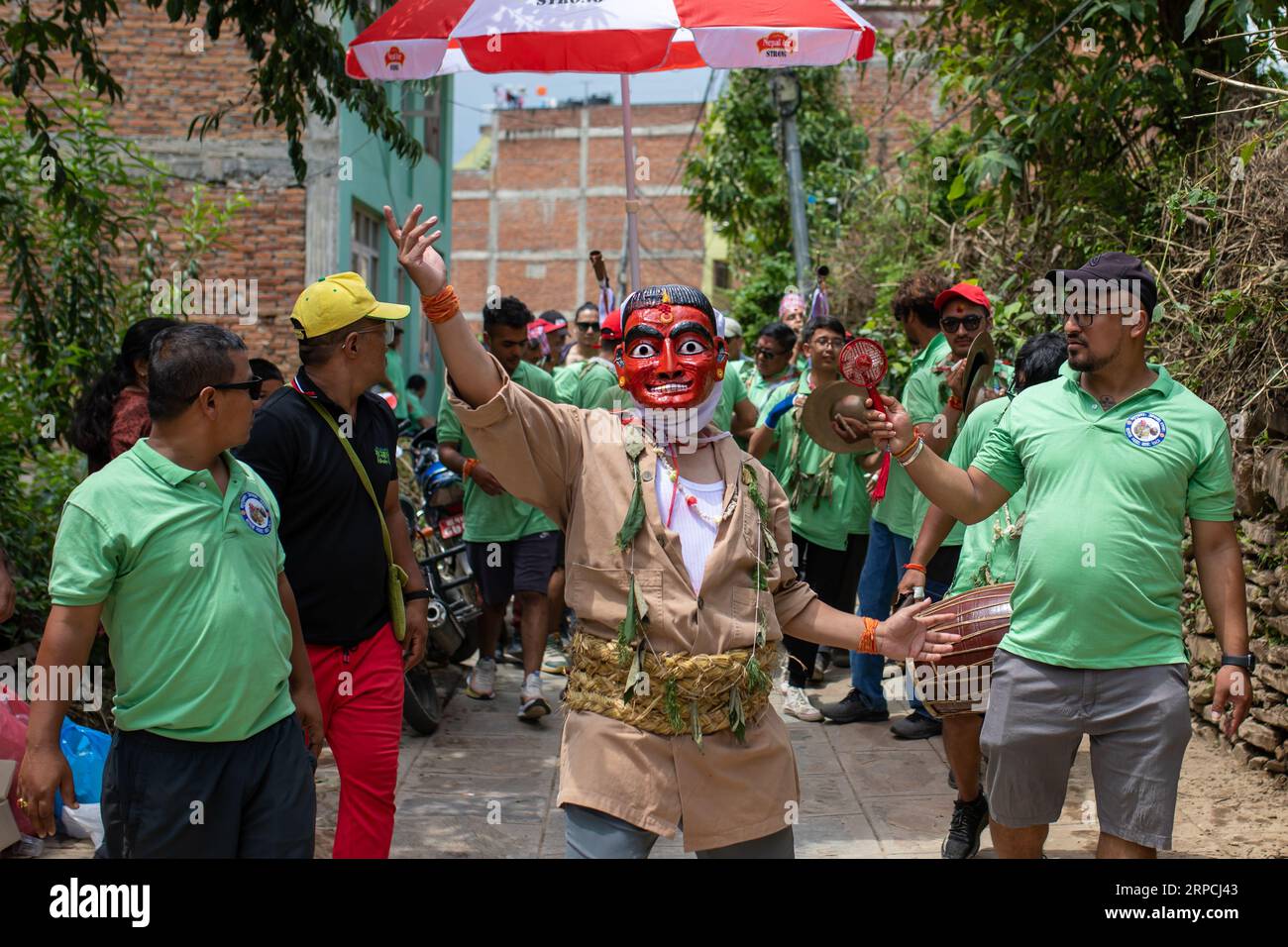 Gai Jatra Festival Nepal Stock Photo - Alamy