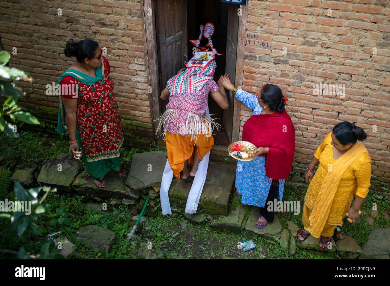 Gai jatra hi-res stock photography and images - Alamy