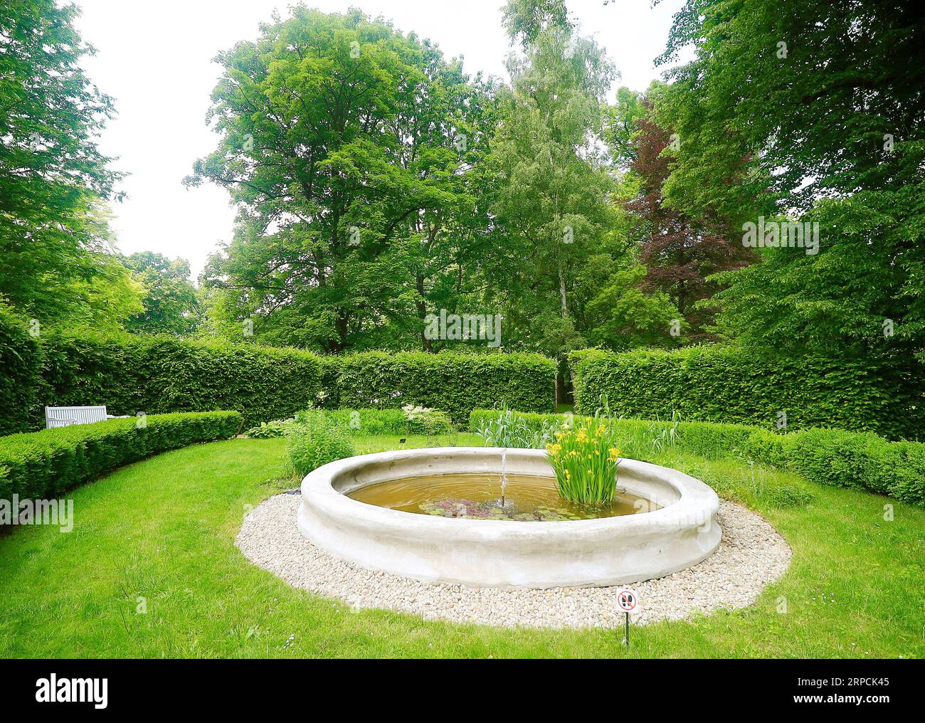 The buildings of the Trebon Chateau form the western front of Masaryk ...