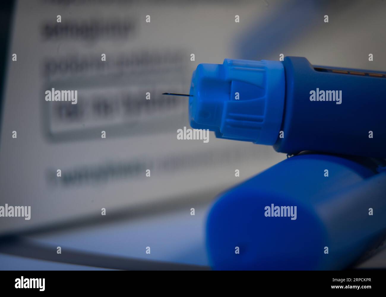 An Ozempic needle injection pen is seen in this illustration photo in ...