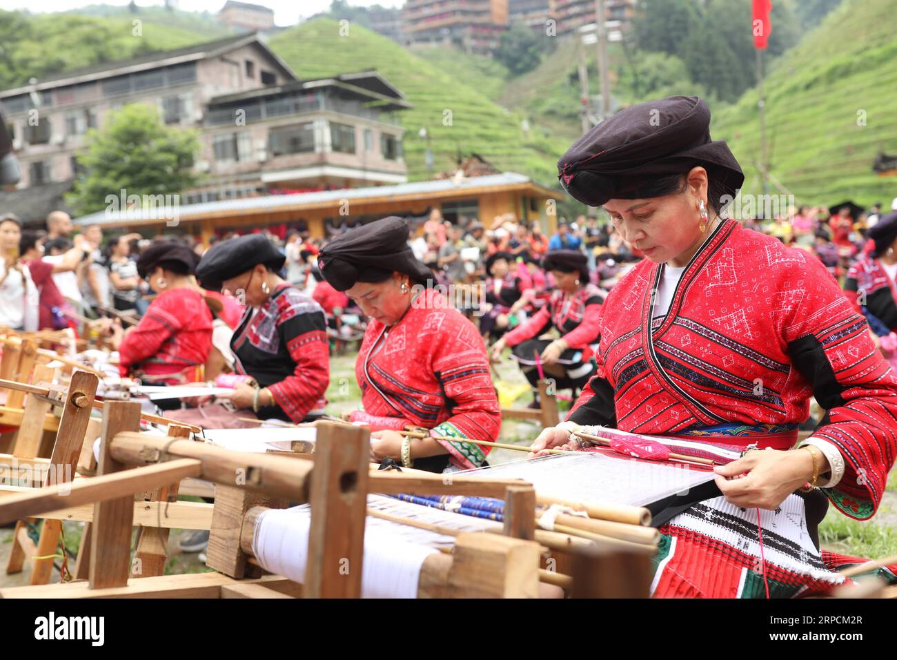 Yao women in traditional costume hi-res stock photography and images ...