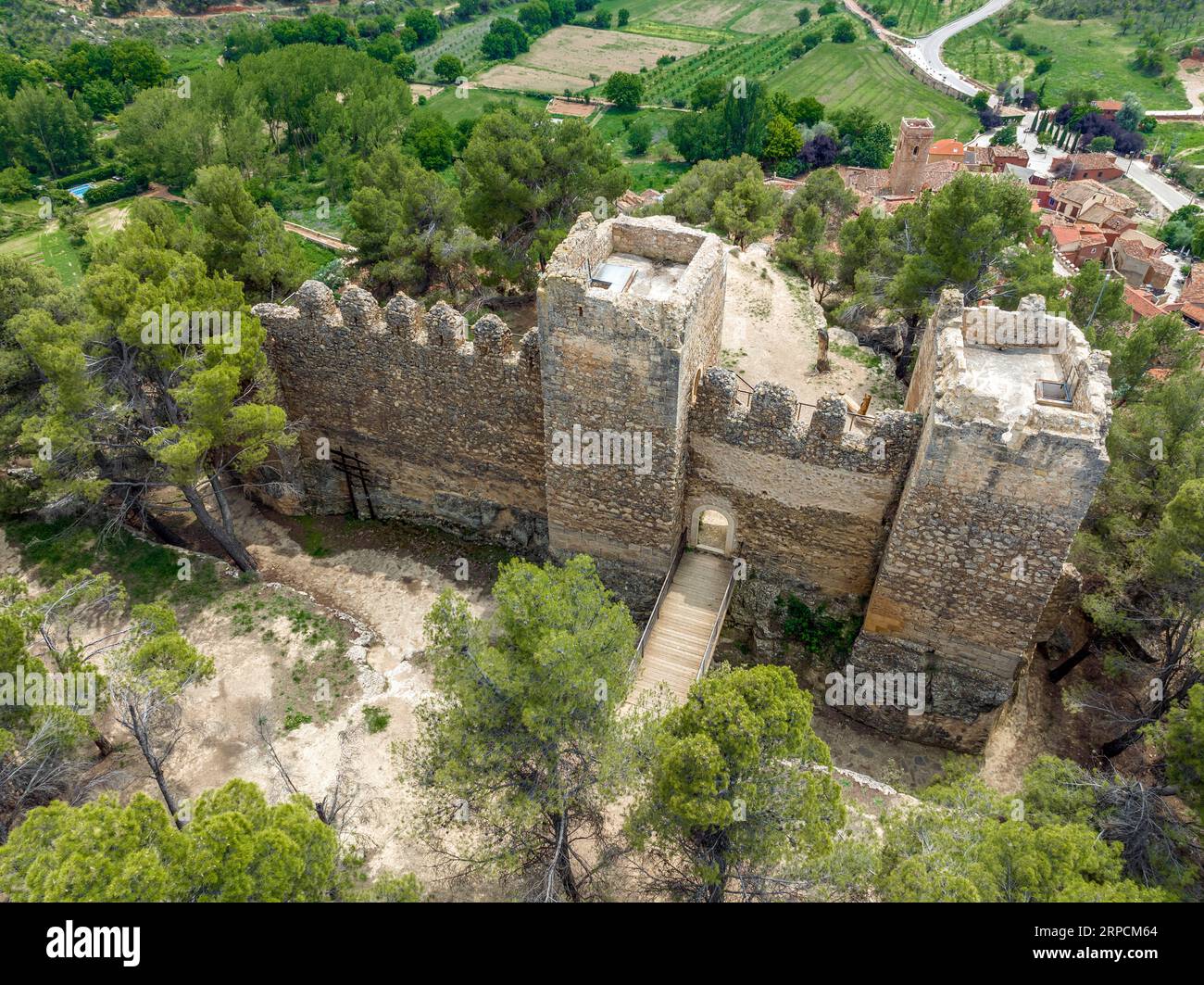Anento Zaragoza, Remains of the Castle, considered one of the most ...