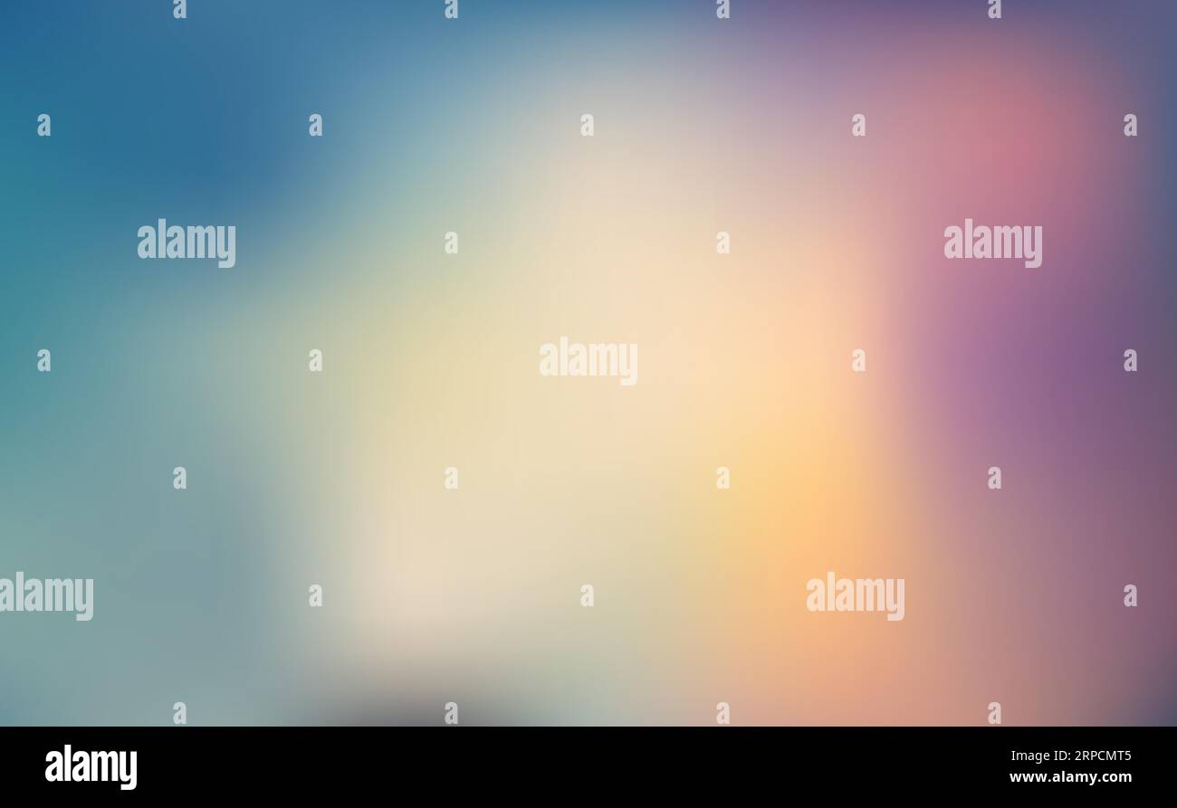 Beautiful multiple colorful blur background Stock Vector Image & Art ...