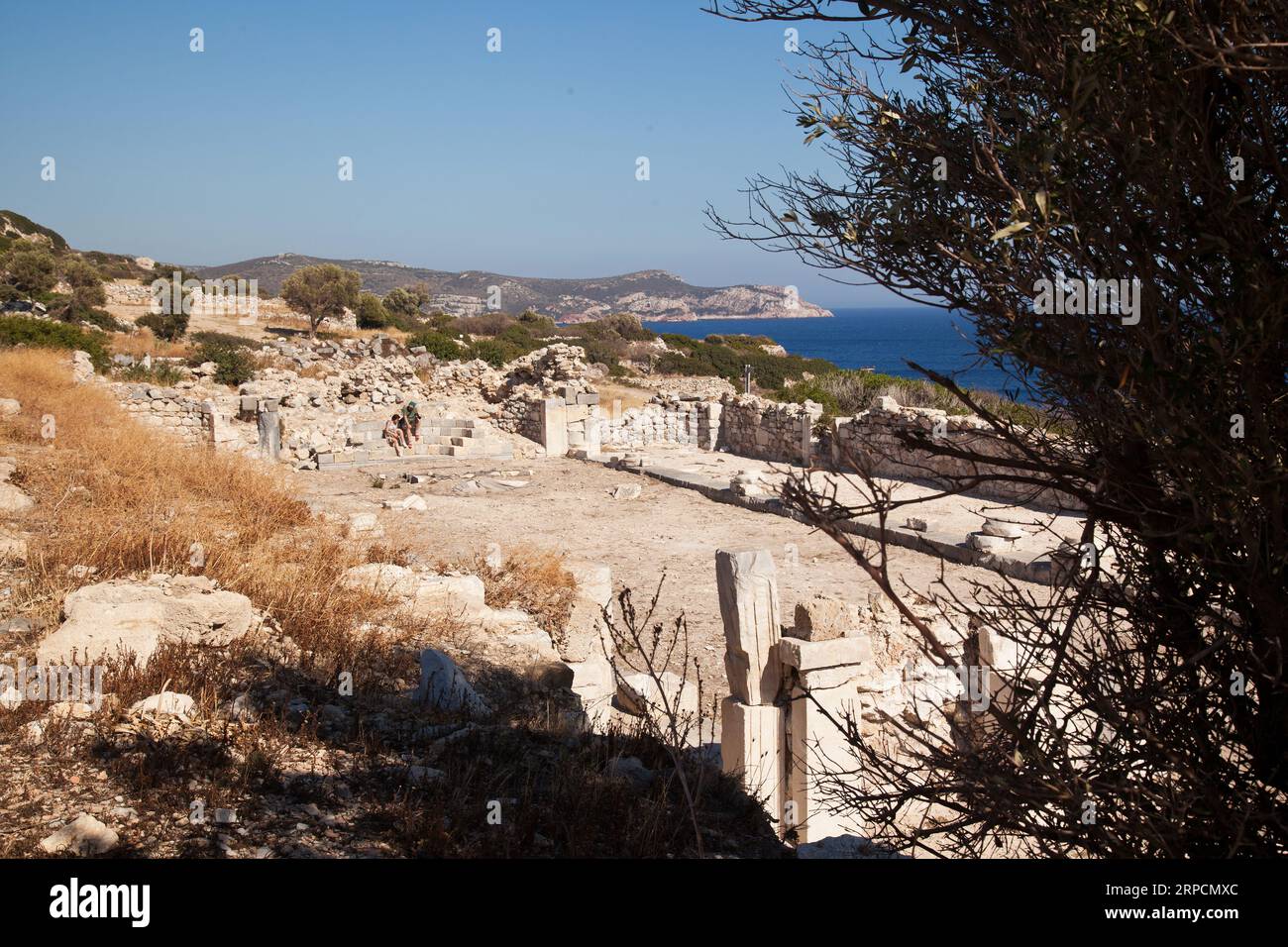 The ruins of Knidos, one of the oldest ancient cities in Anatolia, can now be visited as an open ...