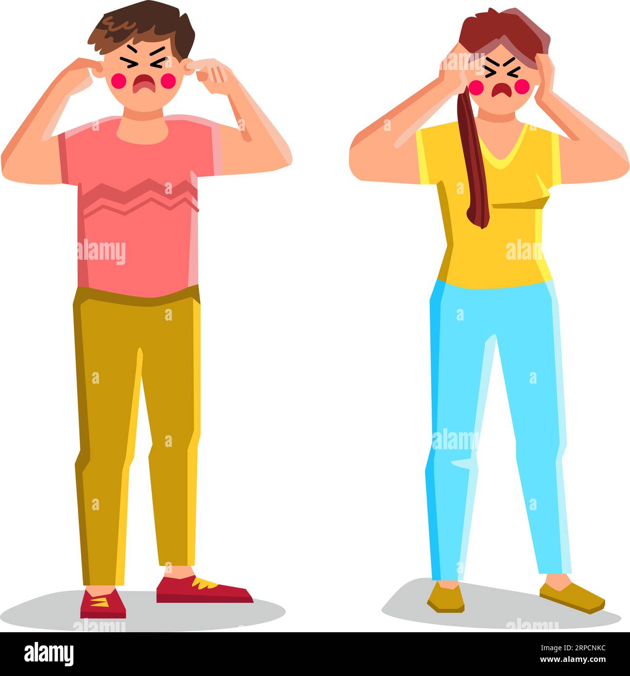 Auditory protection Stock Vector Images - Alamy