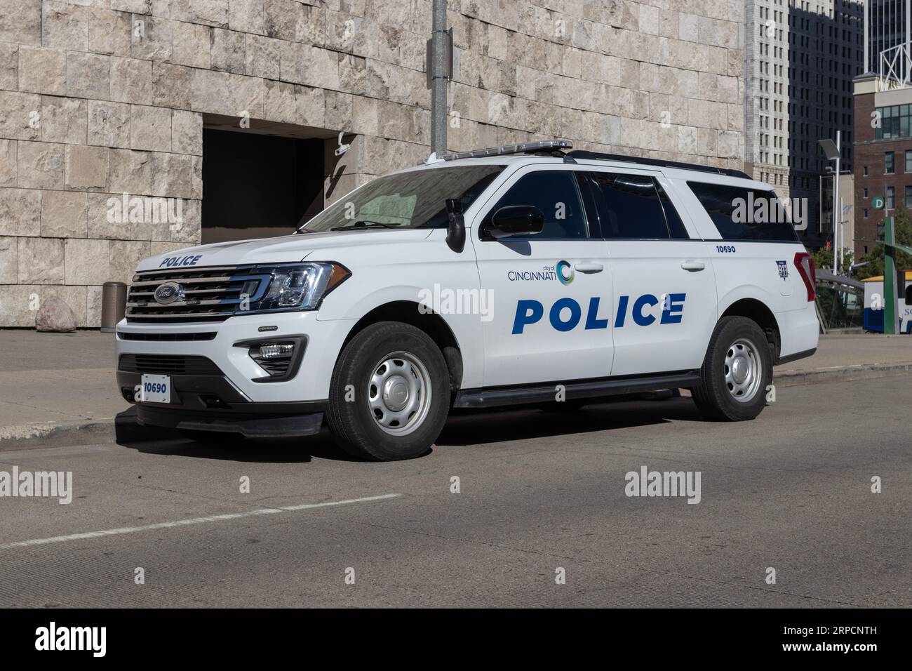 Cincinnati - September 1, 2023: Cincinnati Police Department vehicle ...