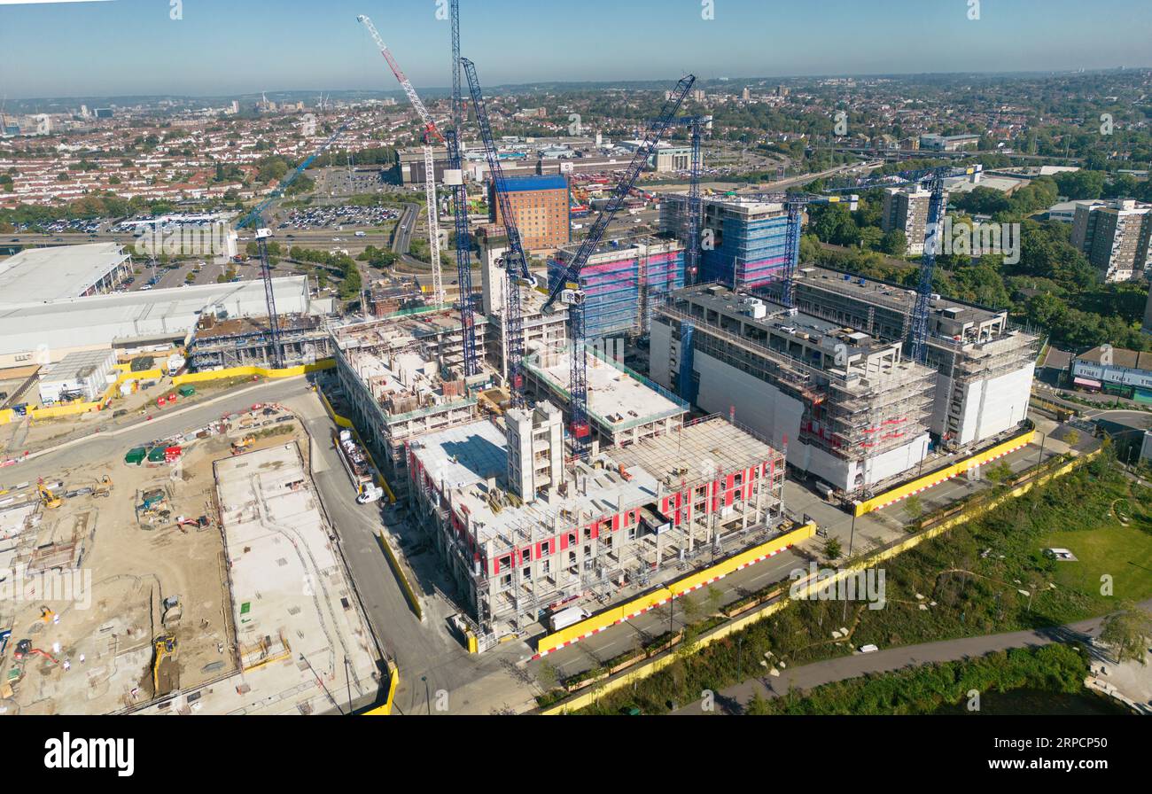 Brent Cross Town.development Stock Photo - Alamy
