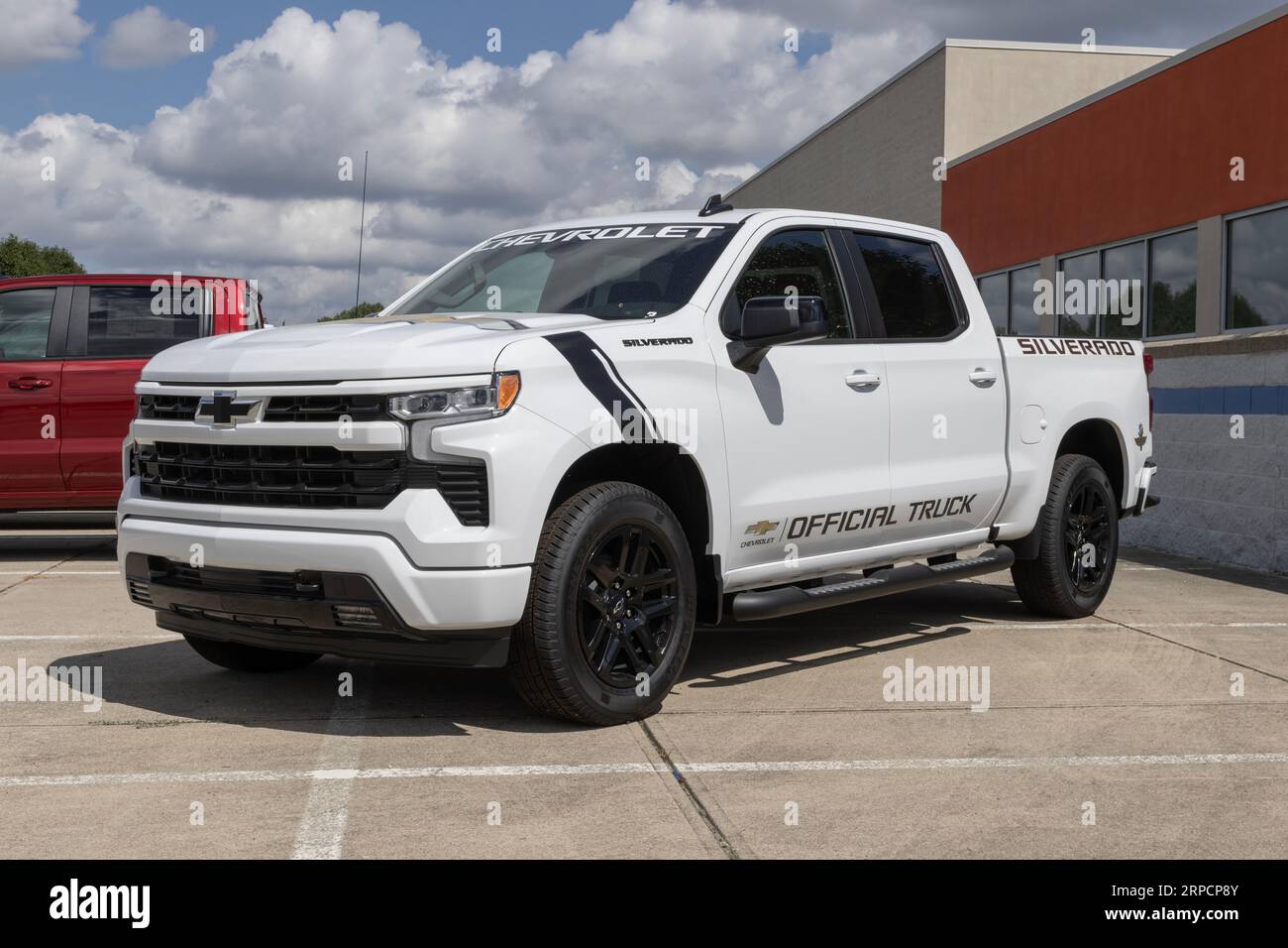 Indianapolis - September 3, 2023: Chevrolet Silverado Official Vehicle ...
