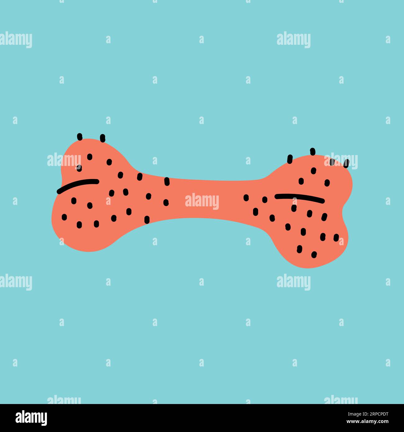 Dog rubber toy pet Stock Vector Images - Alamy