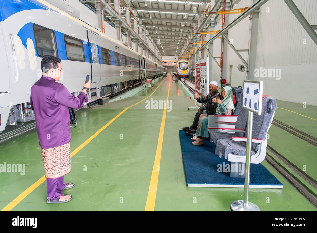 (190711) -- BATU GAJAH, July 11, 2019 -- A Malaysian worker, who is ...