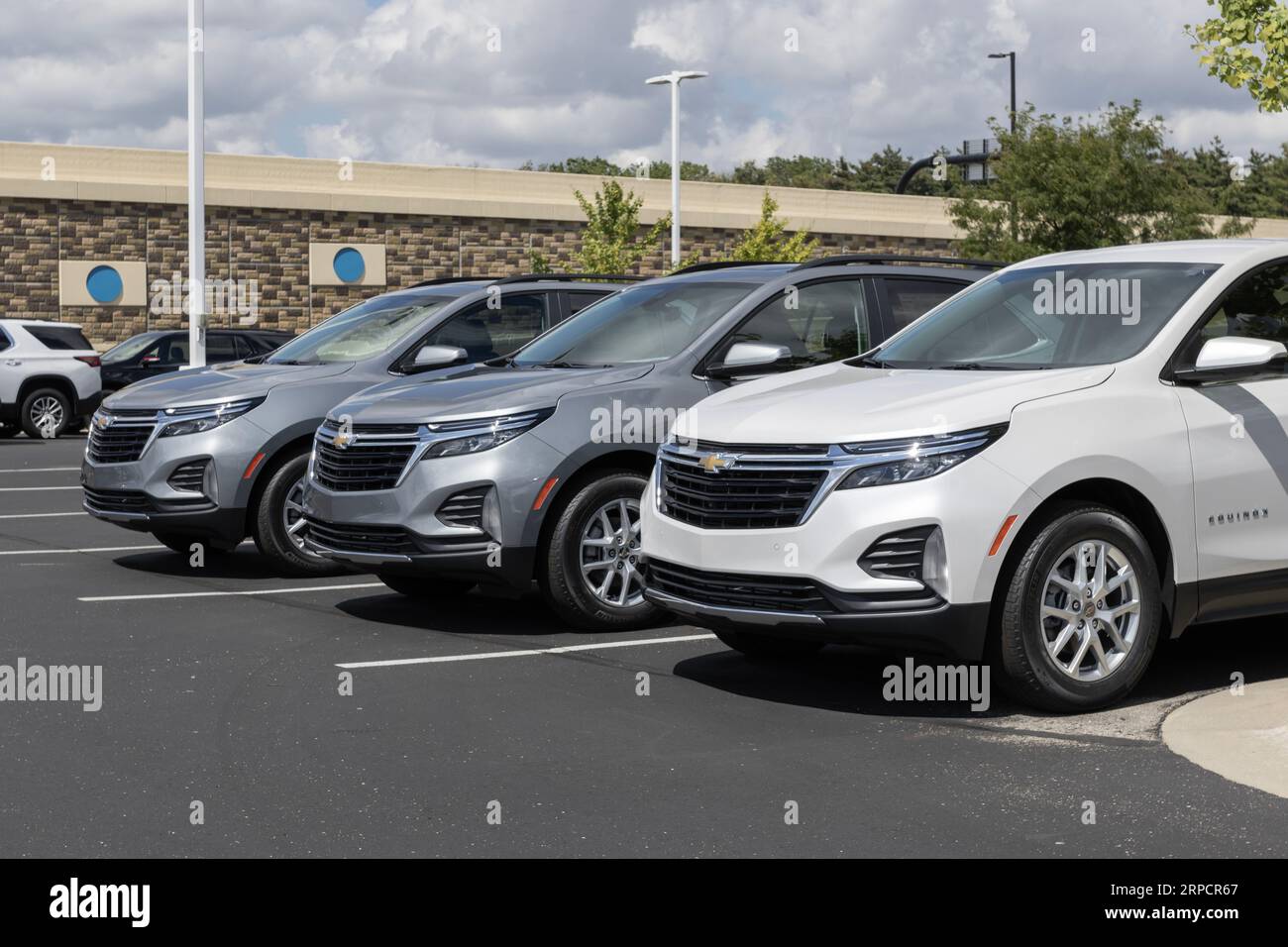 Indianapolis - September 3, 2023: Chevrolet Equinox display at a ...