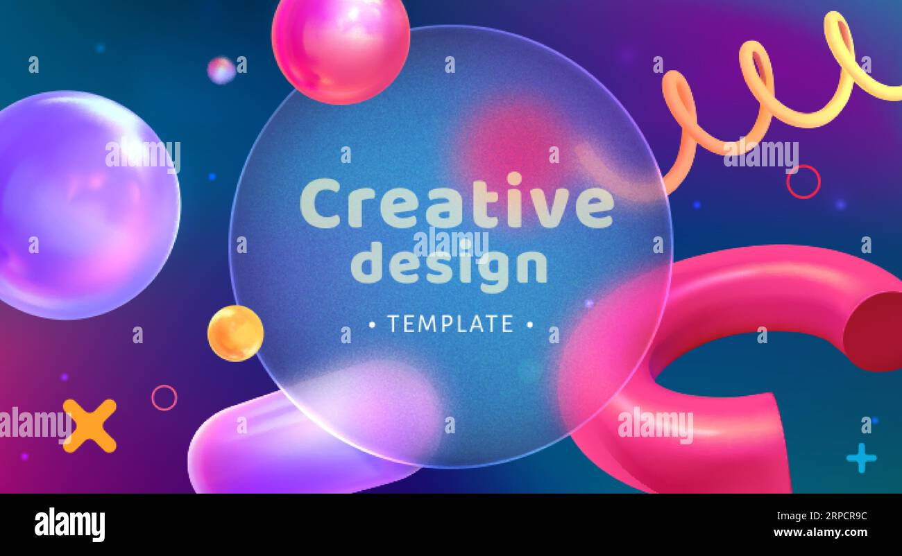 Frosted effects Stock Vector Images - Alamy