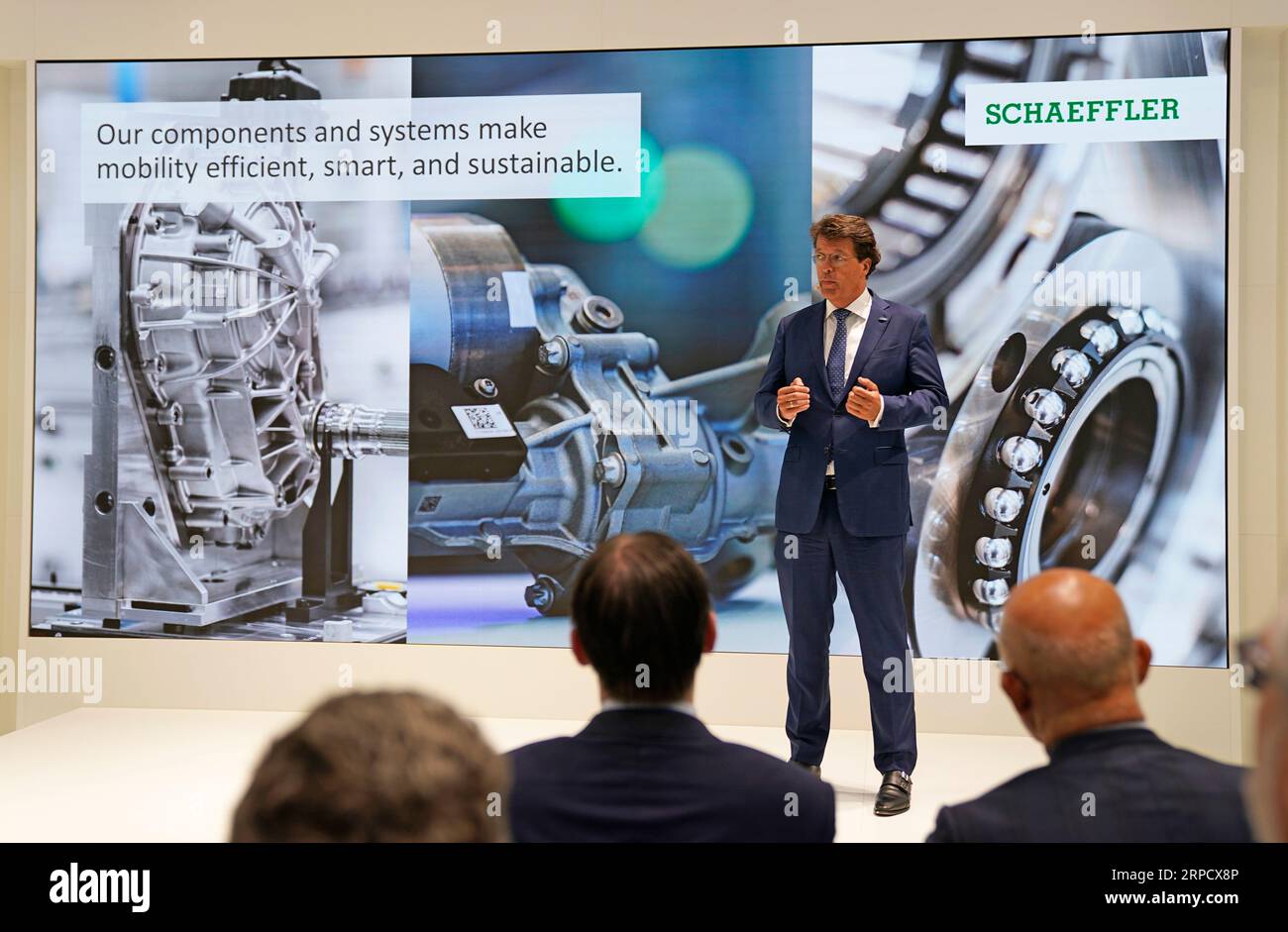 Munich, Germany. 04th Sep, 2023. Klaus Rosenfeld, CEO of Schaeffler AG ...
