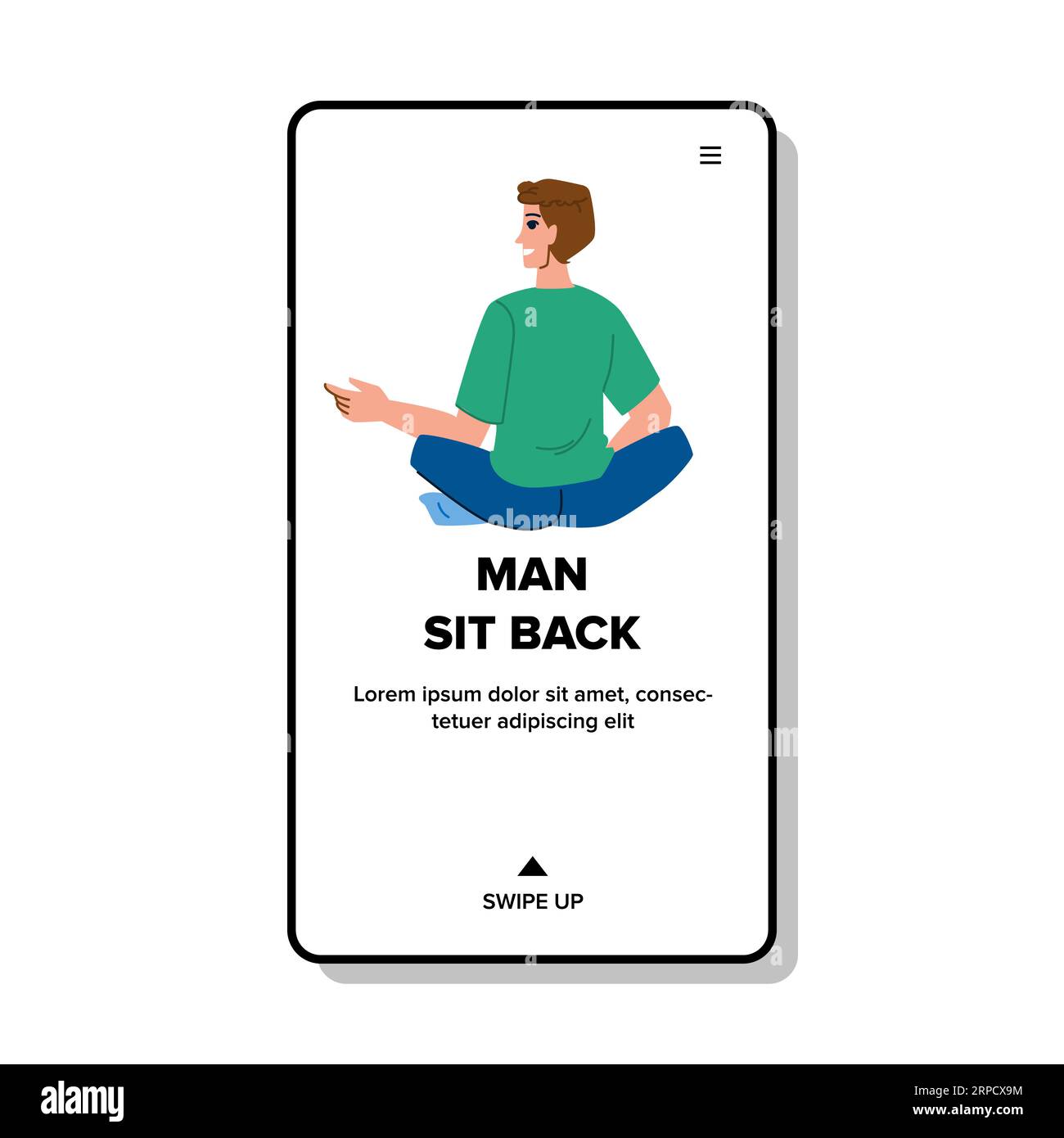 Sofa illustration rear view Stock Vector Images - Alamy