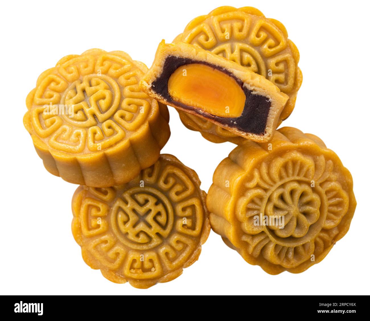 Delicious Cantonese moon cake for Mid-Autumn Festival food mooncake ...