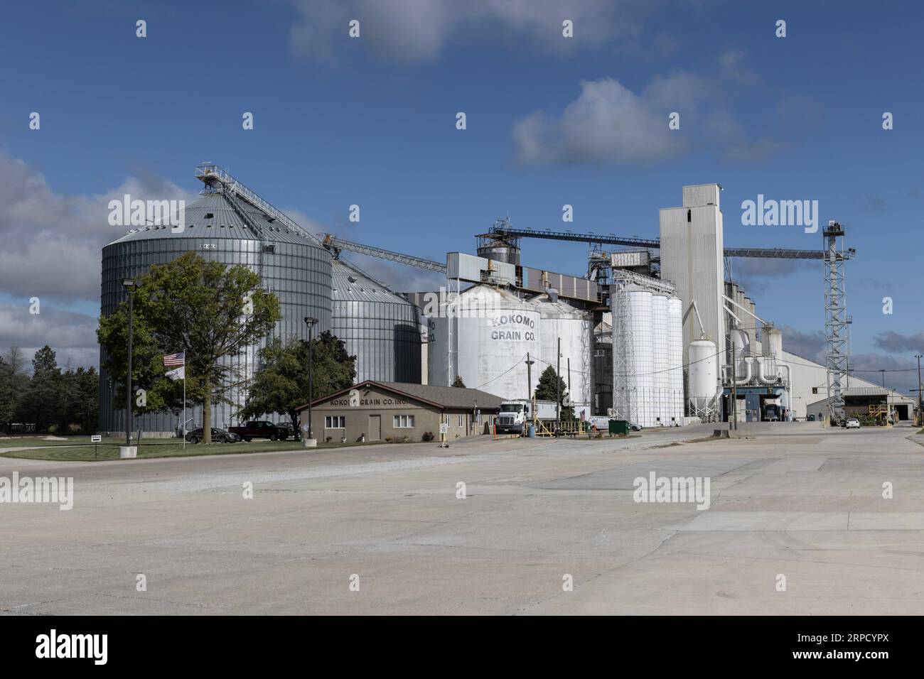 Kokomo - August 30, 2023: Kokomo Grain Co. plant. Kokomo Grain Co. is a ...