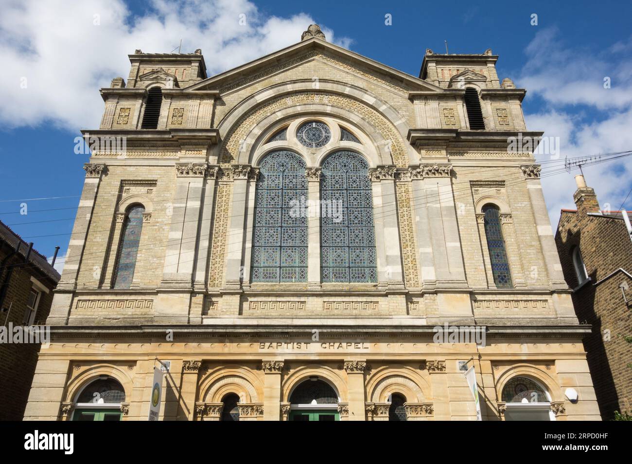 Werter Road Baptist Church - a Grade II listed builing in Werter Road ...