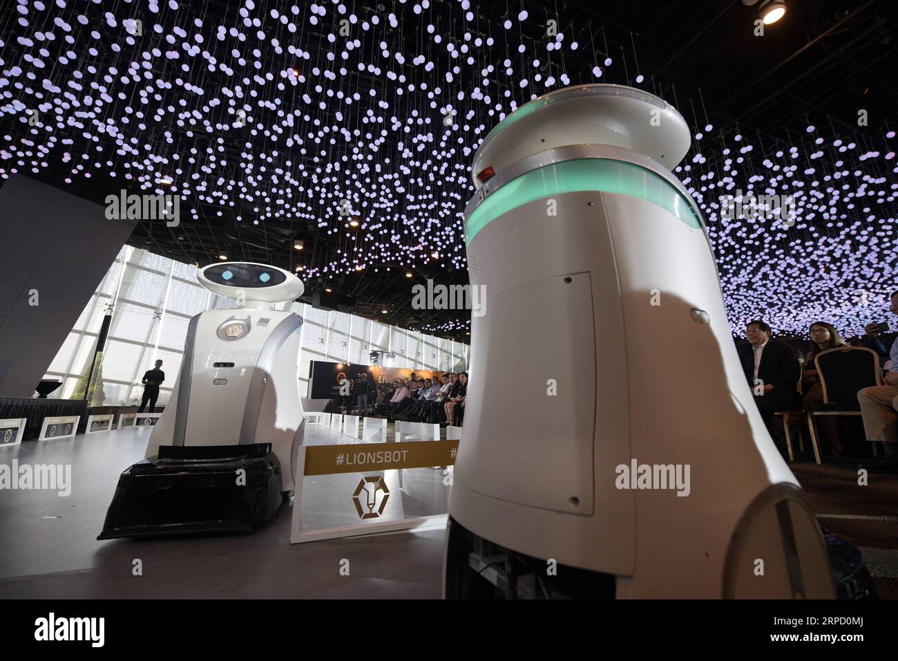 Singapore lionsbot cleaning hi-res stock photography and images - Alamy