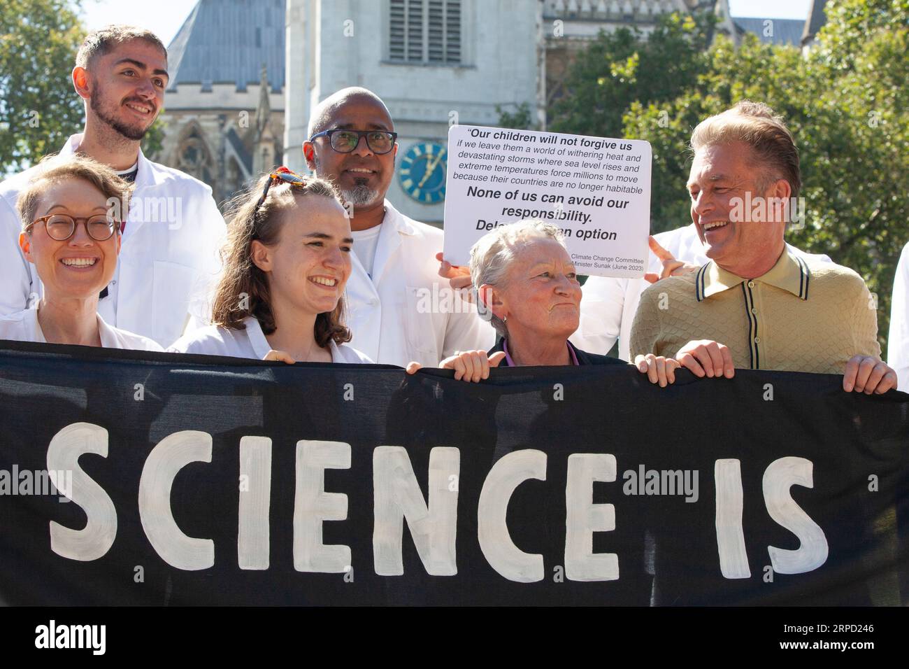 London, UK. 4th Sep, 2023. Chris Packham joins Extinction Rebellion ...