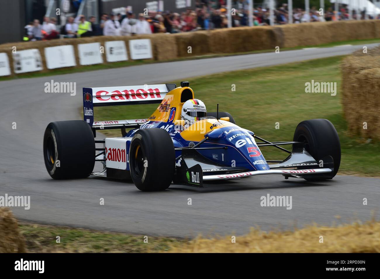 Sebastian Vettel, Williams-Renault FW14B, Grand Prix Greats, Grand Prix ...