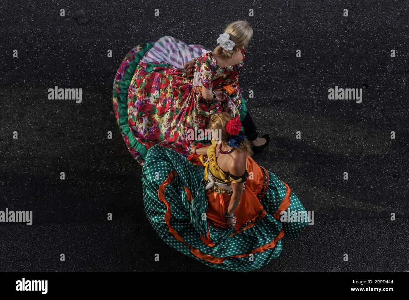 (190722) -- SAO PAULO, July 22, 2019 -- Gypsy dancers perform at ...