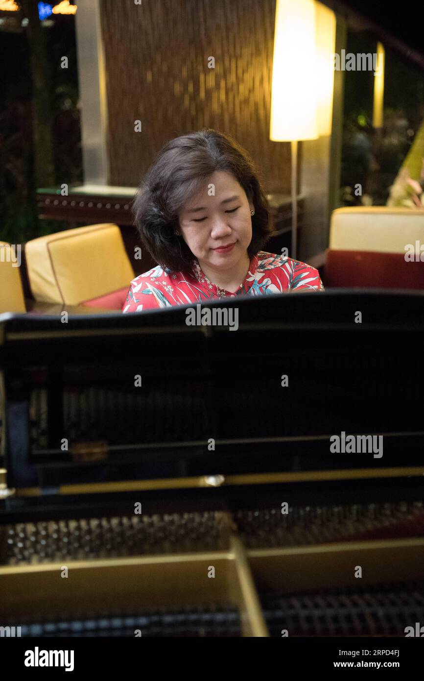 (190722) -- KUALA LUMPUR, July 22, 2019 -- Malaysian pianist Claudia ...