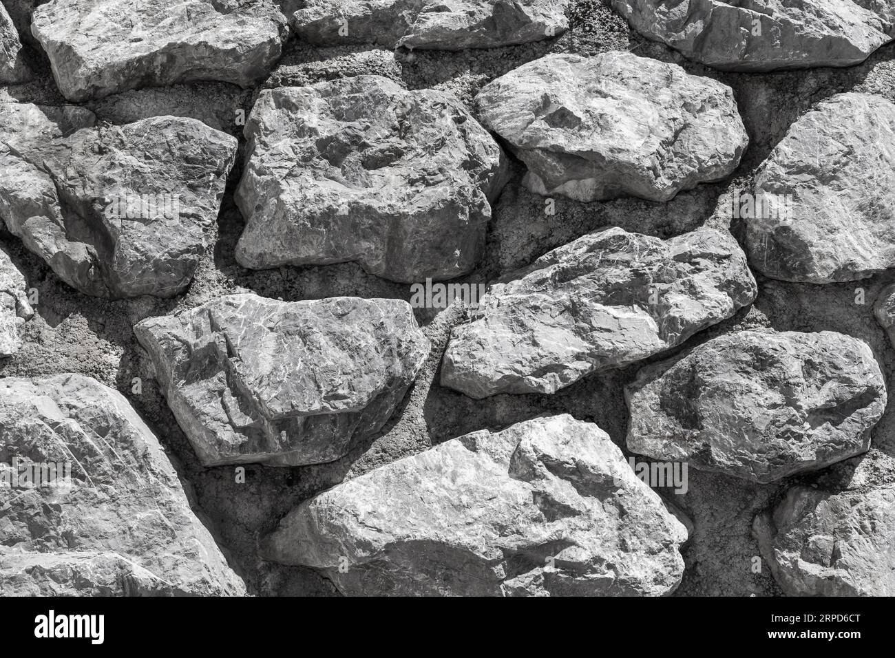 stone rock wall for background and texture Stock Photo - Alamy