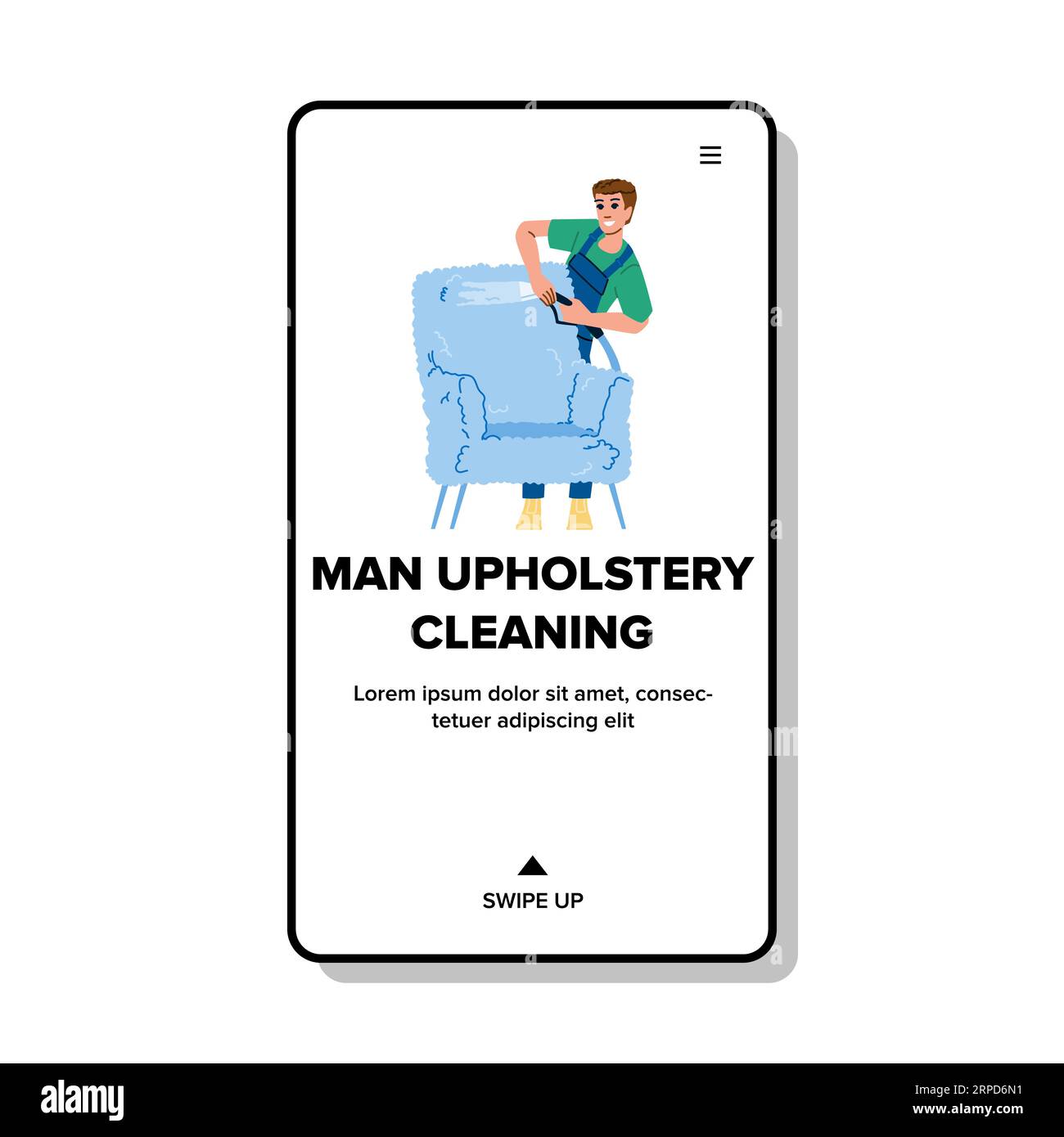 Man dry cleaning worker Cut Out Stock Images & Pictures - Alamy