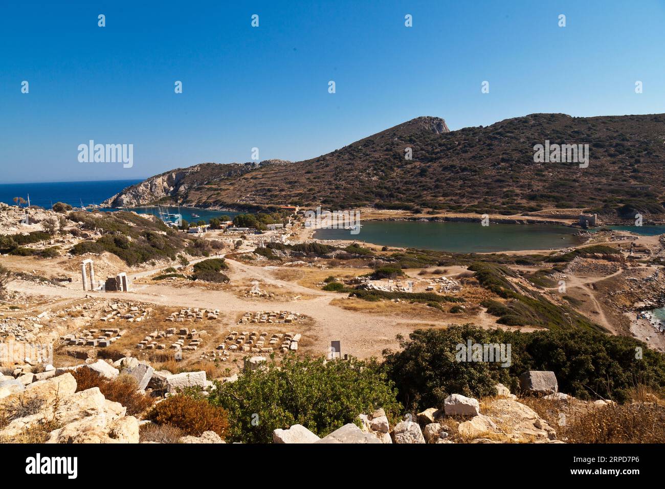 The ruins of Knidos, one of the oldest ancient cities in Anatolia, can now be visited as an open ...