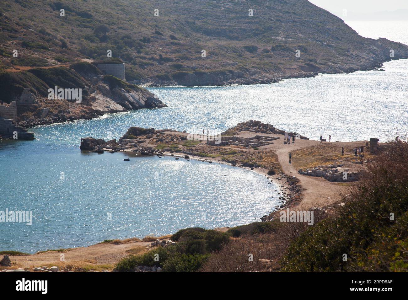 The ruins of Knidos, one of the oldest ancient cities in Anatolia, can now be visited as an open ...