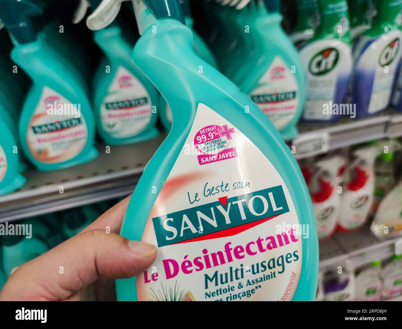 Sanitol hi-res stock photography and images - Alamy
