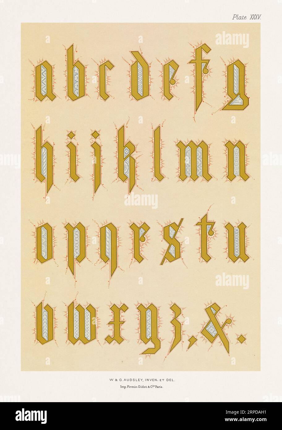 Gothic alphabet hi-res stock photography and images - Alamy