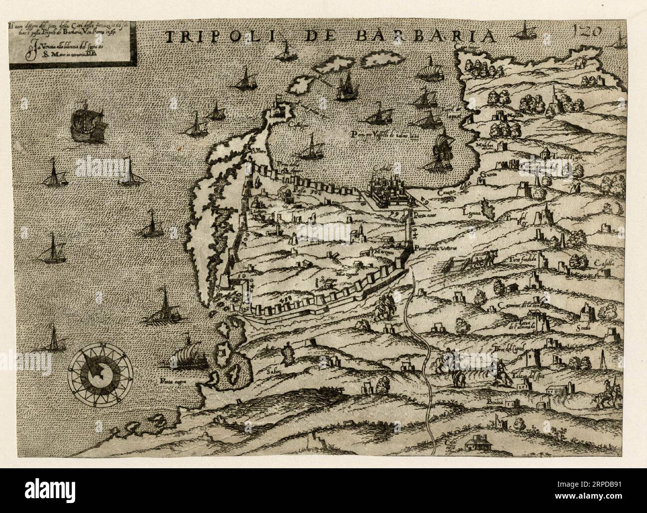 Map of tripoli hi-res stock photography and images - Alamy