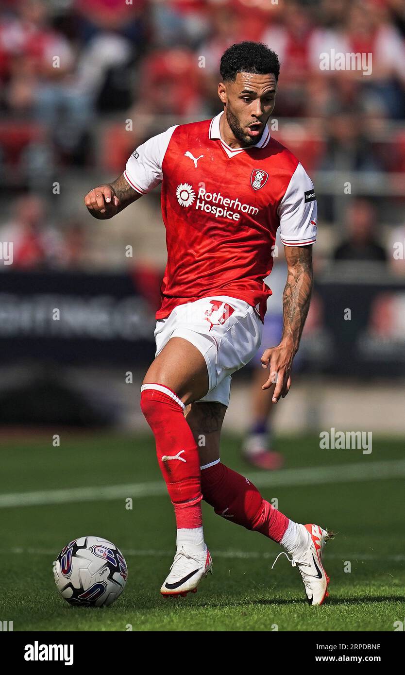 Rotherham United's Andre Green during the Sky Bet Championship match at ...