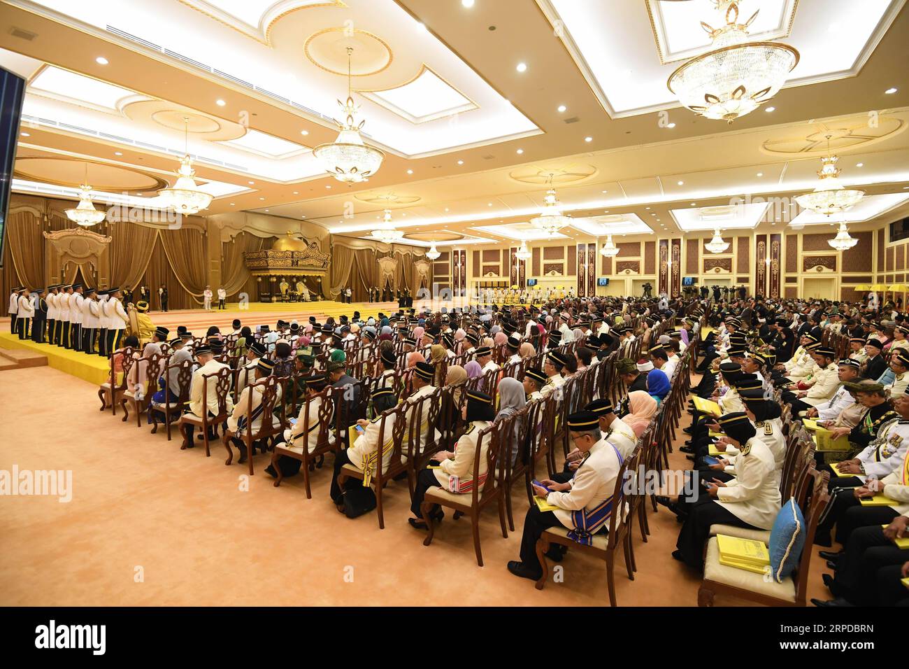 (190730) -- KUALA LAMPUR, July 30, 2019 () -- The coronation ceremony ...