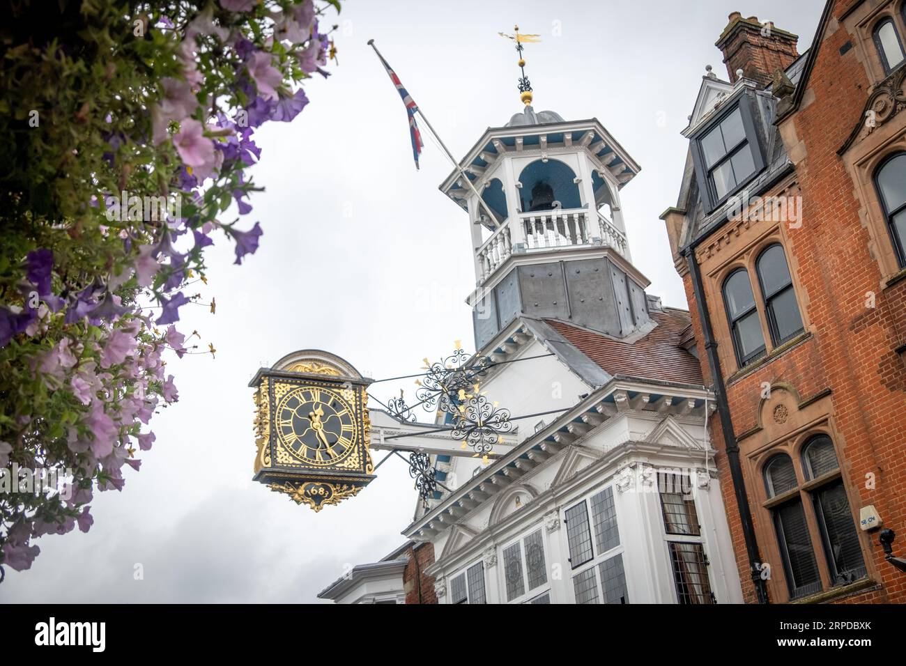 GUILDFORD, SURREY, UNITED KINGDOM- AUGUST 31, 2023: Guildford High ...