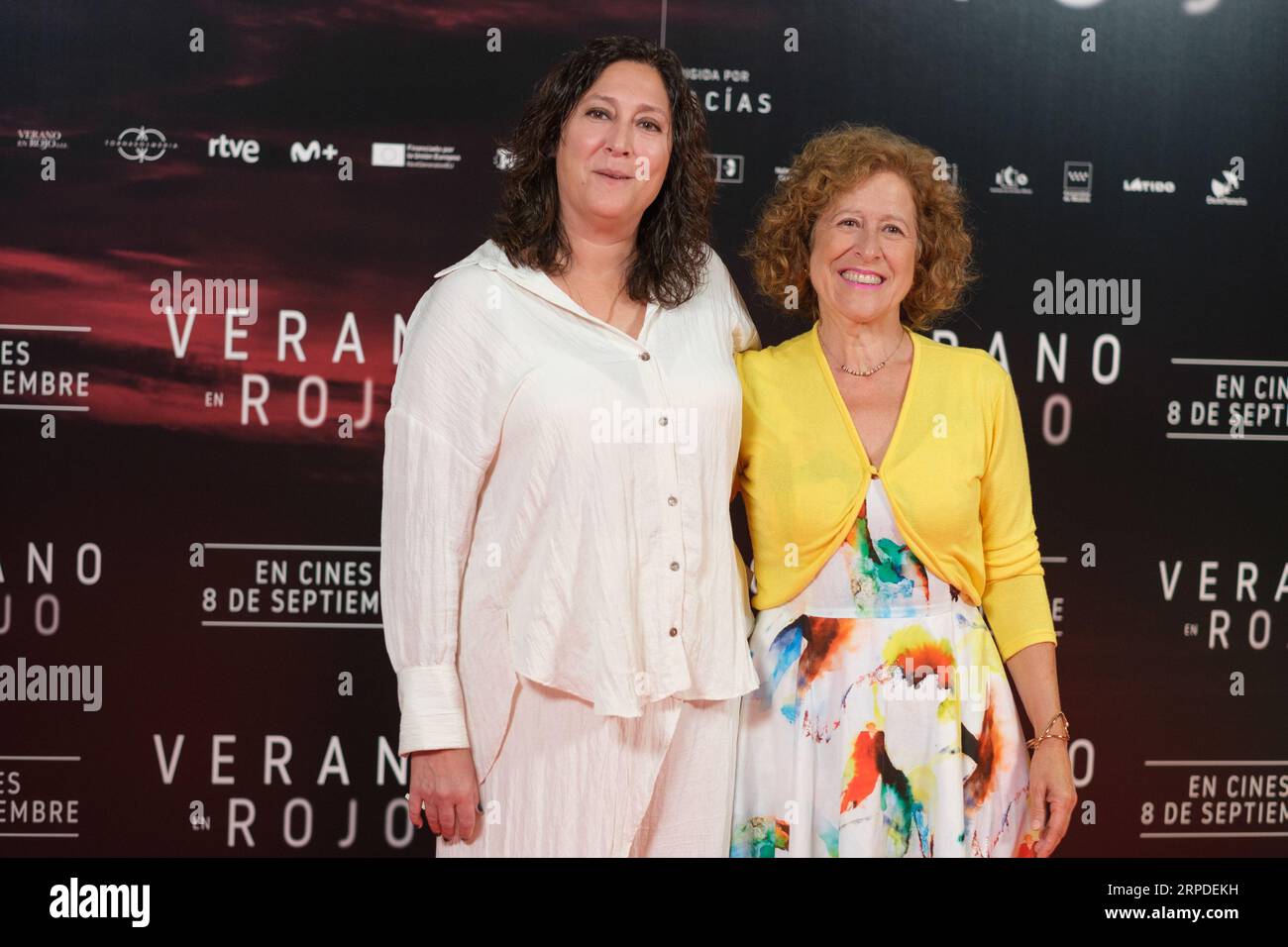 Berna gonzalez harbour and belen macias attend the hi-res stock ...